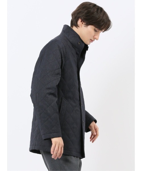 防寒 オンオフ兼用 ハーフ丈】m.f.エディトリアルメンズ デニム調 中綿