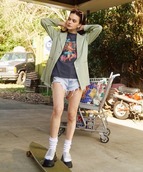 BLONDEY（ブロンディ）の「ヴィンテージライクグラフィックT（Tシャツ/カットソー）」 - WEAR