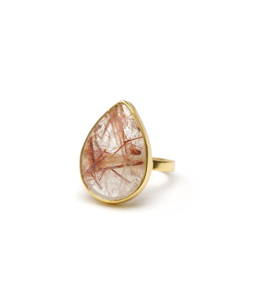 【サイズ調整可能】MARKET SINGLE STONE RING - GOLD 17（リング）｜TOME JEWELRY（トームジュエリー）のファッション通販 - ZOZOTOWN