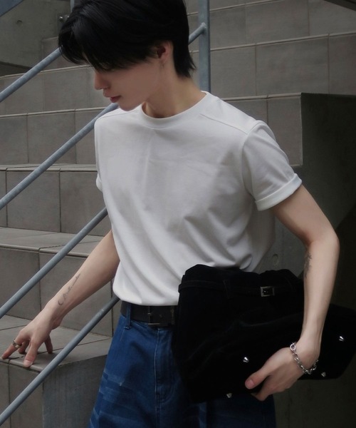 Classical Origin（クラシカルオリジン）の「《Haruto×クラシカルエルフコラボ》「細身で、余裕。」Utility SlimFit T-Shirt/ユーティリティスリムフィット ...