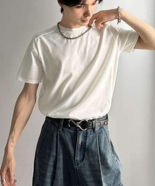Classical Origin（クラシカルオリジン）の「《Haruto×クラシカルエルフコラボ》「細身で、余裕。」Utility SlimFit T-Shirt/ユーティリティスリムフィット ...