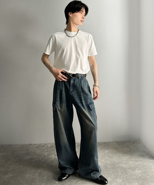 Classical Origin（クラシカルオリジン）の「《Haruto×クラシカルエルフコラボ》「細身で、余裕。」Utility SlimFit T-Shirt/ユーティリティスリムフィット ...