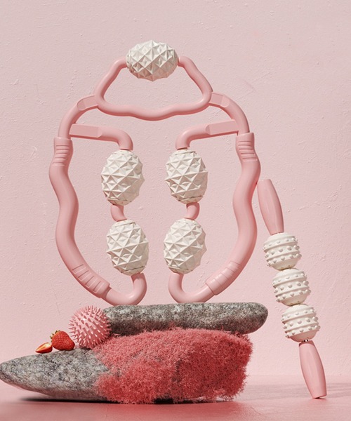 REANO（レアノ）の「【-REANO-レアノ】インテリアにもなる 筋膜リリースマッサージャー 3点セット（スポーツグッズ）」 - WEAR