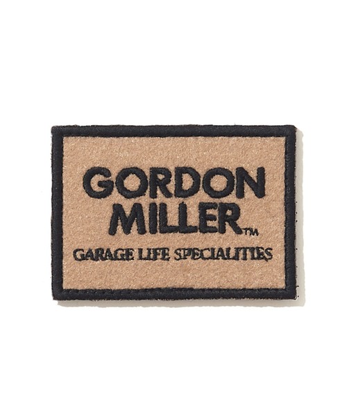 GORDON MILLER（ゴードンミラー）の「GORDON MILLER（ゴードンミラー） ロゴスクエアワッペンA（ステッカー/テープ ...