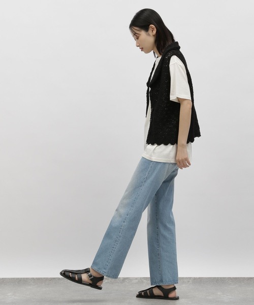 LAKOLE（ラコレ）の「モチーフレースニットベスト / 963293（ベスト）」 - WEAR