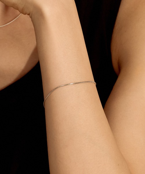 【novice】Simple Narrow Bracelet[Stainless]（ブレスレット）｜novice（ノーヴィス）のファッション通販 - ZOZOTOWN