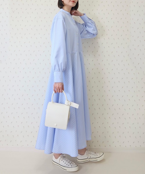 INTERPLAY（インタープレイ）の「【INTERPLAY x MAYUKO】ドレープフレア ワンピース（ワンピース）」 - WEAR