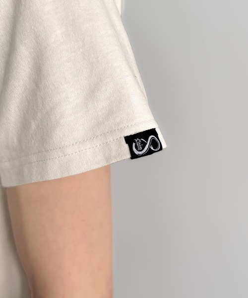 Classical Origin（クラシカルオリジン）の「《Haruto×クラシカルエルフコラボ》綿100％メッセージ刺繍入りグラフィックTシャツ（半袖）/Embroidered ...