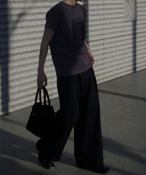 Classical Origin（クラシカルオリジン）の「《Haruto×クラシカルエルフコラボ》綿100％メッセージ刺繍入りグラフィックTシャツ（半袖）/Embroidered ...