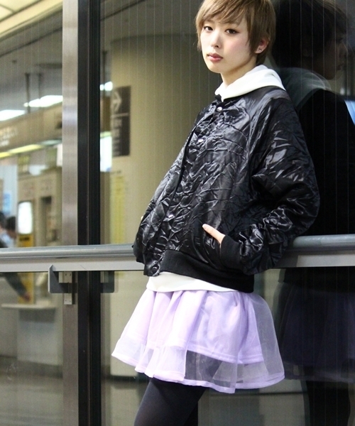 WEGO（ウィゴー）の「WEGO/オーガンジーフレアスカート（スカート）」 - WEAR