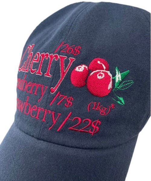 THECOLDESTMOMENT（ザコールデストモーメント）の「【THECOLDESTMOMENT/ザコールデストモーメント】TCM cherry cap/ベースボールキャップ ロゴキャップ ...