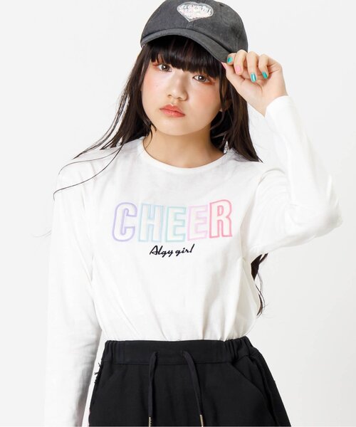 ALGY（アルジー）の「【UVカット】アップリケロンT（Tシャツ/カットソー）」 - WEAR