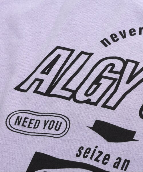 ALGY（アルジー）の「【UVカット】アップリケロンT（Tシャツ/カットソー）」 - WEAR