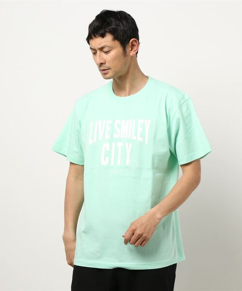 RiNc（リンク）の「【 LIVE SMILEY / ライブスマイリー 】 LIVE SMILEY S/S TEE / スマイルマーク ...