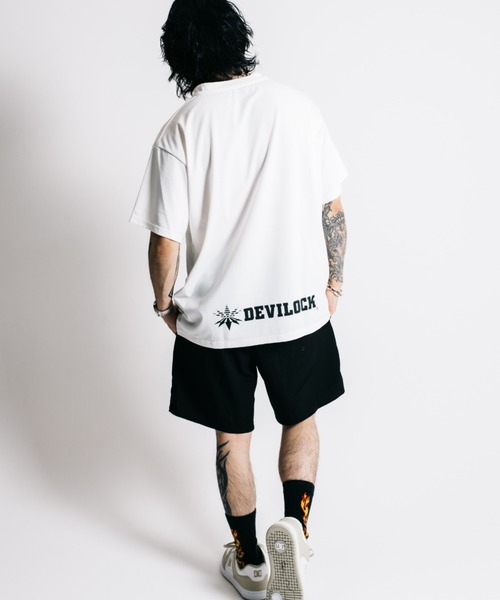 DEVILOCK（デビロック）の「【ムラサキスポーツ別注】DEVILOCK/デビロック UVケア 水陸両用/ユーティリティ ブランドロゴ 半袖Tシャツ/ラッシュガード/ROCK DVL23 ...