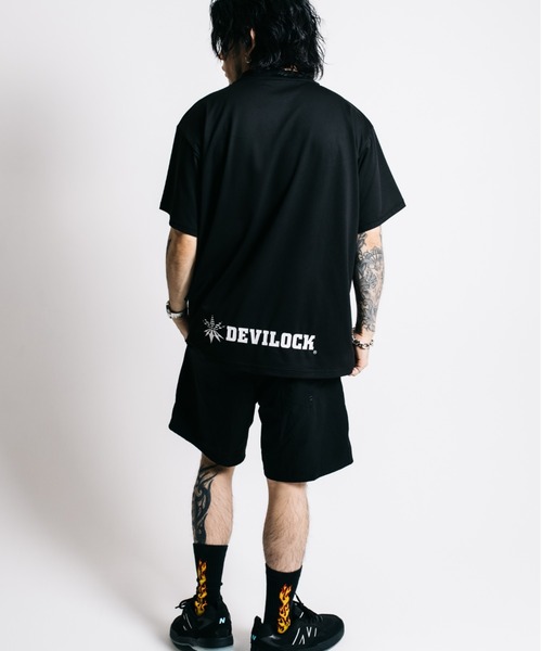DEVILOCK（デビロック）の「【ムラサキスポーツ別注】DEVILOCK/デビロック UVケア 水陸両用/ユーティリティ ブランドロゴ 半袖Tシャツ/ラッシュガード/ROCK DVL23 ...