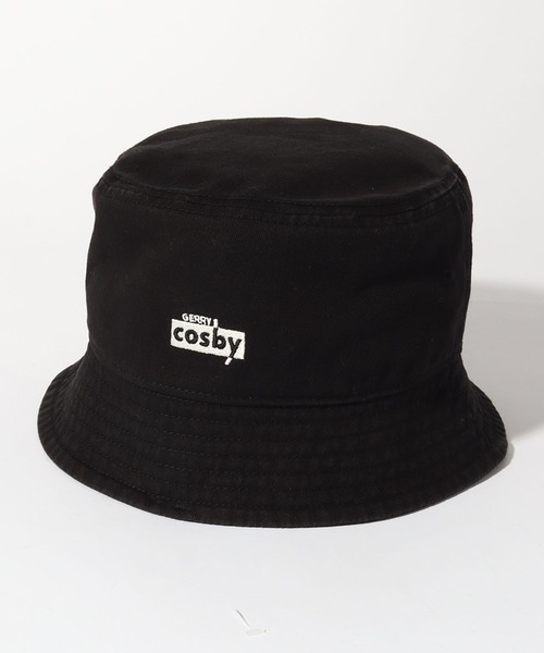Gerry Cosby（ジェリーコスビー）の「【GERRY COSBY/ジェリー コスビー】CSB COTTON TWILL BUCKET/ロゴ刺繍コットンツイルバケットハット（ハット ...