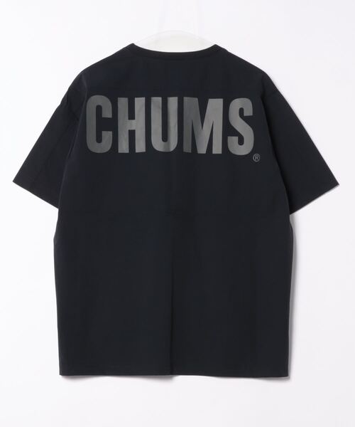 CHUMS チャムス Airtrail Stretch CHUMS T-Shirt エアトレイルストレッチチャムスTシャツ CH01-2270（Tシャツ/カットソー）｜CHUMS（チャムス）の ...