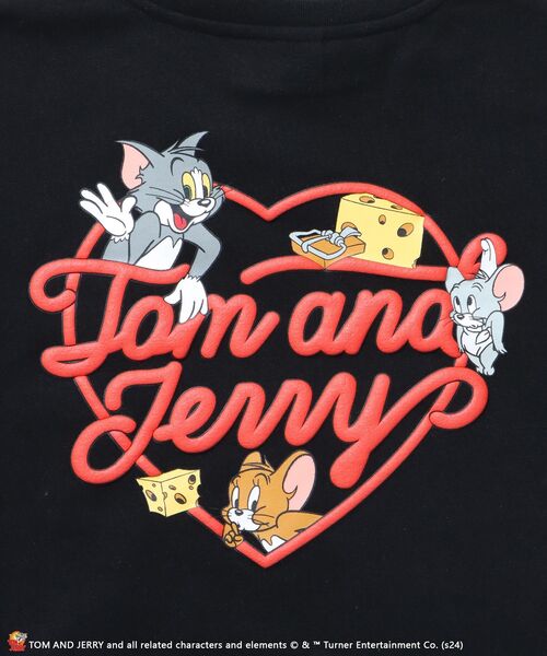 Tom＆Jerry（トムアンドジェリー）の「【SEQUENZ（シークエンズ）】TJ HEART C/N SWEAT / トムとジェリー スウェット クルーネック（スウェット）」 - WEAR