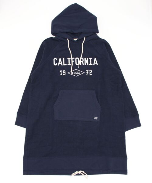 Ocean Pacific（オーシャンパシフィック）の「【OP:オーピー】レディースオーバーサイズパーカーワンピース（パーカー）」 - WEAR