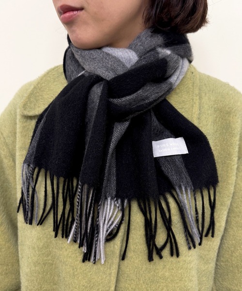 SETUP7（セットアップセブン）の「【SETUP7】ウールマフラー CLIR（マフラー）」 - WEAR