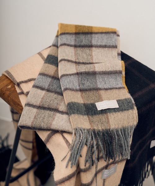 SETUP7（セットアップセブン）の「【SETUP7】ウールマフラー CLIR（マフラー）」 - WEAR