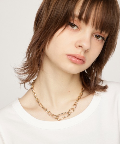SLY（スライ）の「BUMPY CIRCLE N/C バンピー サークル ネックレス（ネックレス）」 - WEAR