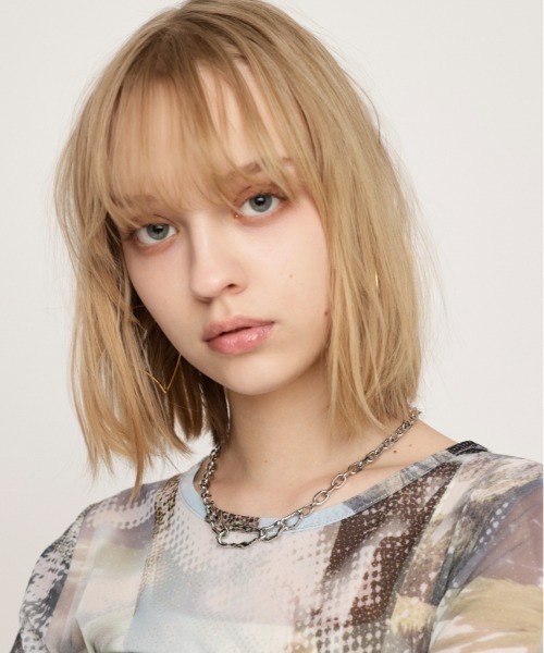 SLY（スライ）の「BUMPY CIRCLE N/C バンピー サークル ネックレス（ネックレス）」 - WEAR