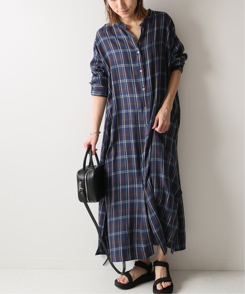 FRAMeWORK（フレームワーク）の「TENCELtwillチェックシャツワンピース （ワンピース）」 - WEAR