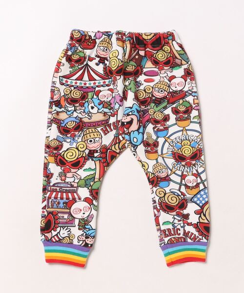 MY FIRST HYSTERIC HYSTERIC MINI LAND総柄 Viscotex ボンバー裏毛パンツ（その他パンツ）｜HYSTERIC MINI（ヒステリックミニ）のファッション ...