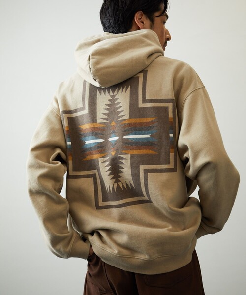 PENDLETON（ペンドルトン）の「PENDLETON/ペンドルトン 別注 BACK PRINT SWEAT PARKA/バックプリント スウェット パーカー（パーカー）」 - WEAR