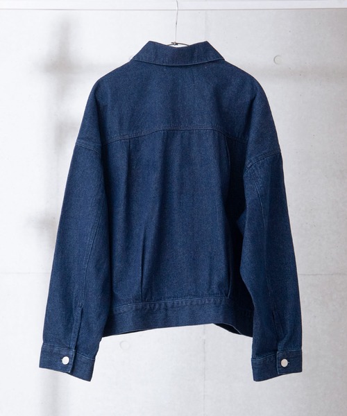 anown（アノン）の「オーバーサイズBIGポケットデニムジャケット【ファッションインフルエンサー Sato＊×anown 限定コラボ ...