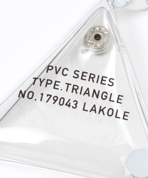 LAKOLE（ラコレ）の「PVC三角ケース / 111141（ポーチ）」 - WEAR