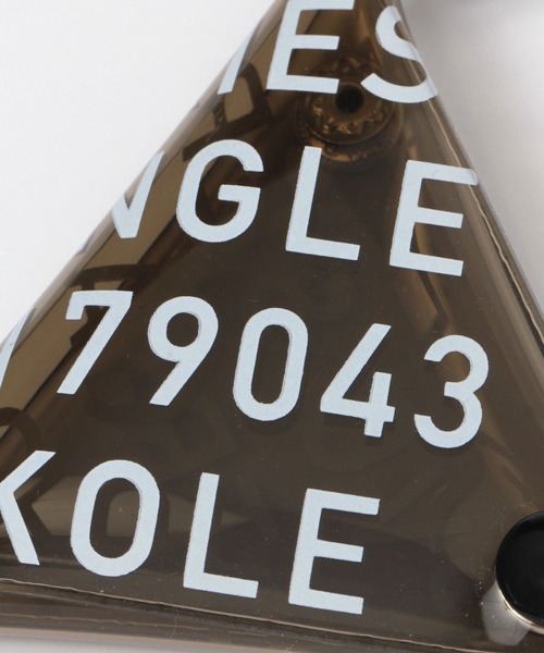 LAKOLE（ラコレ）の「PVC三角ケース / 111141（ポーチ）」 - WEAR