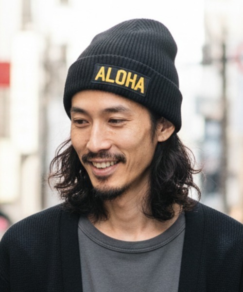 【BIRD WELL/バードウェル】Aloha Watchcap Beanie ビーニー ニットキャップ アロハ（ニットキャップ/ビーニー ...
