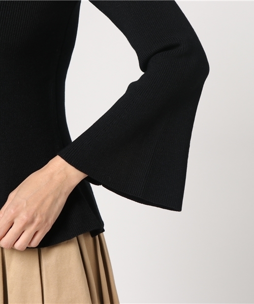 Prefer SHIPS（プリファーシップス）の「Prefer SHIPS: フレアスリーブプルオーバー（ニット/セーター）」 - WEAR