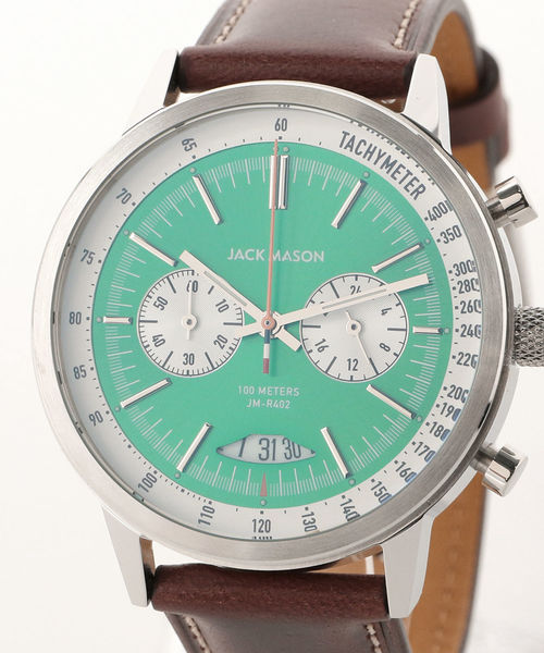 WATCHES（ウォッチズ）の「JACK MASON / RACING "BOTANICAL GREEN MODELS" JM-R402 ...