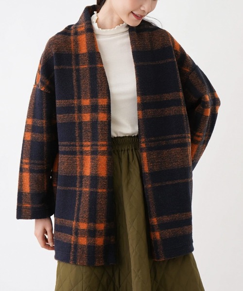 en recre（アンレクレ）の「【SEADRAKE】コクーンミディコ－ト（その他アウター）」 - WEAR