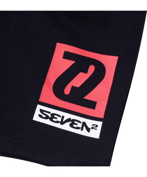 SEVEN2（セブンツー）の「SEVEN2 セブンツー 裏毛スウェットハーフパンツ 大きいサイズ ビッグシルエット オーバーサイズ（スウェットパンツ）」 - WEAR