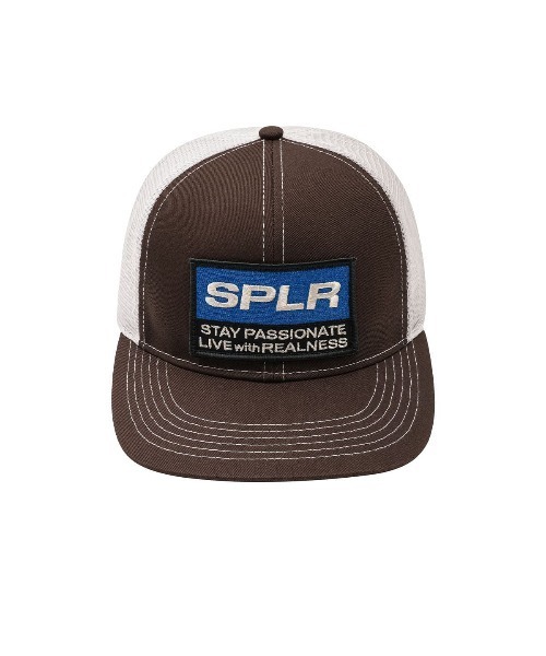 SPLR（エス・ピー・エル・アール）の「キャップ｜Label Logo Mesh Cap｜SPLR｜公式通販（キャップ）」 - WEAR