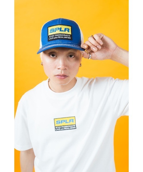 SPLR（エス・ピー・エル・アール）の「キャップ｜Label Logo Mesh Cap｜SPLR｜公式通販（キャップ）」 - WEAR