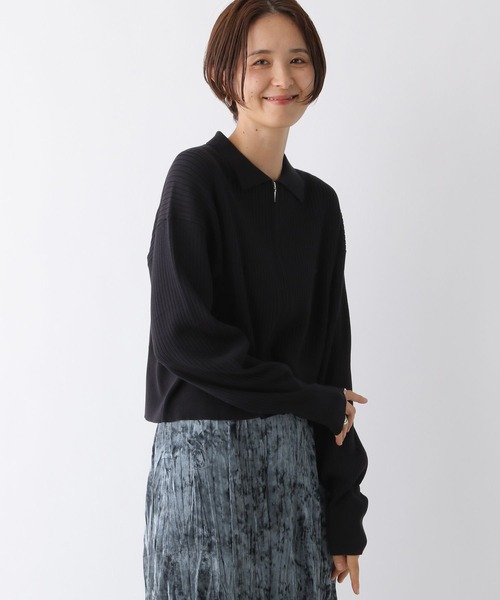 LEPSIM（レプシィム）の「12ゲージリブZIPカーディガン 133278（カーディガン/ボレロ）」 - WEAR