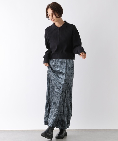 LEPSIM（レプシィム）の「12ゲージリブZIPカーディガン 133278（カーディガン/ボレロ）」 - WEAR