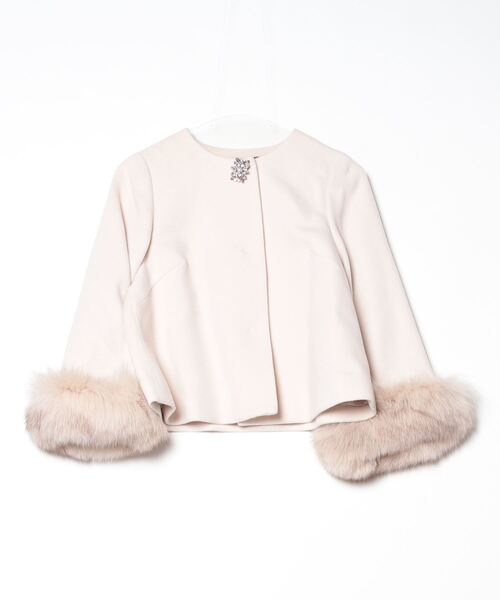 【セール/ブランド古着】ファーコート（その他アウター）｜JUSGLITTY（ジャスグリッティー）のファッション通販 - ZOZOUSED