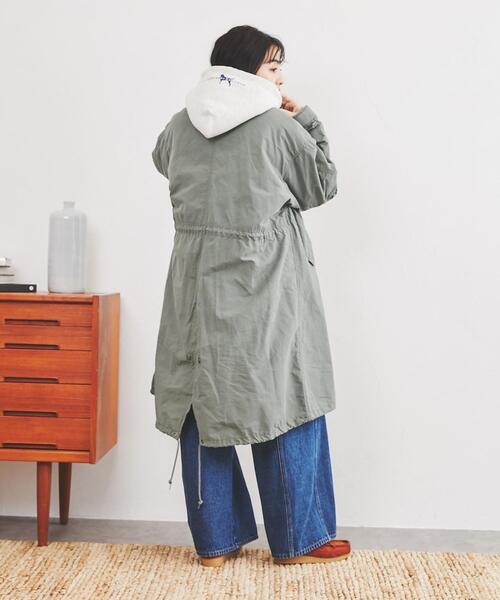 coen（コーエン）の「3WAYキルティングライナー付きノーカラーモッズコート（モッズコート）」 - WEAR