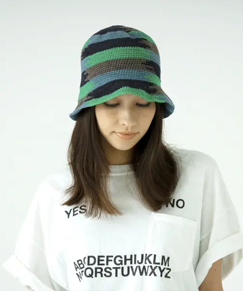 SUBLIME（サブライム）の「【SUBLiME/サブライム】 FINE HANDKNIT HAT（ハット）」 - WEAR