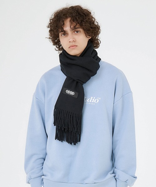 ODD STUDIO（オッドスタジオ）の「ODD STUDIO(オッドスタジオ)/Basic Knit Muffler/ベーシックニットマフラー（マフラー）」 - WEAR