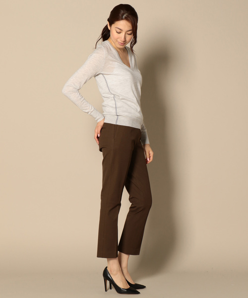 JOSEPH（ジョセフ）の「クロップドパンツ QUEEN GABARDINE STRETCH（スラックス）」 - WEAR