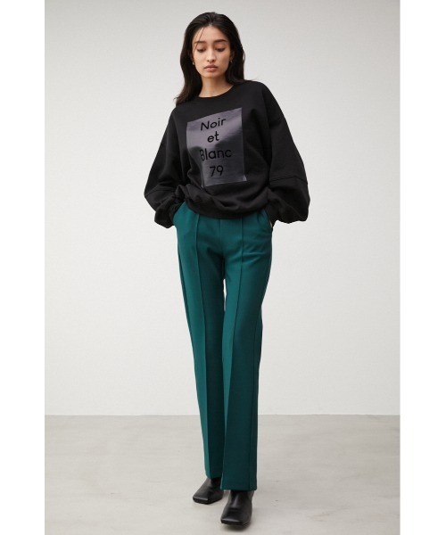 AZUL BY MOUSSY（アズールバイマウジー）の「FLOCKY PRINT PULLOVER/フロッキープリントプルオーバー（スウェット ...