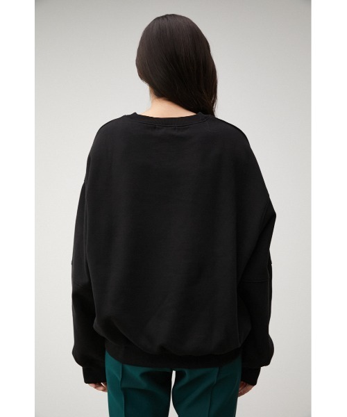 AZUL by moussy（アズールバイマウジー）の「FLOCKY PRINT PULLOVER/フロッキープリントプルオーバー（スウェット ...
